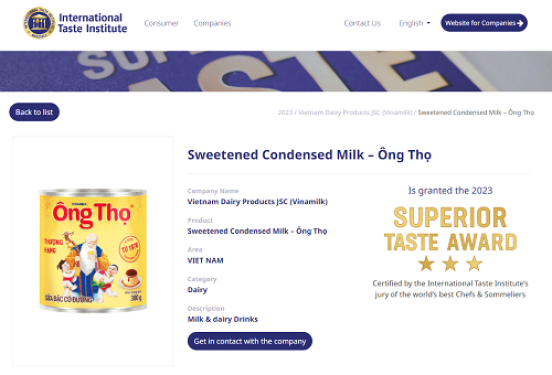 Innovative breakthrough - how Ong Tho condensed milk has maintained its ...
